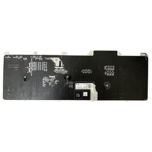 GinTai Laptops Keyboard Backlit US Replacement for Dell Alienware 17 R5 Area 51M 0WYFCV WYFCV RGB PK132F11A01 NSK-EYBBC IT(Black)