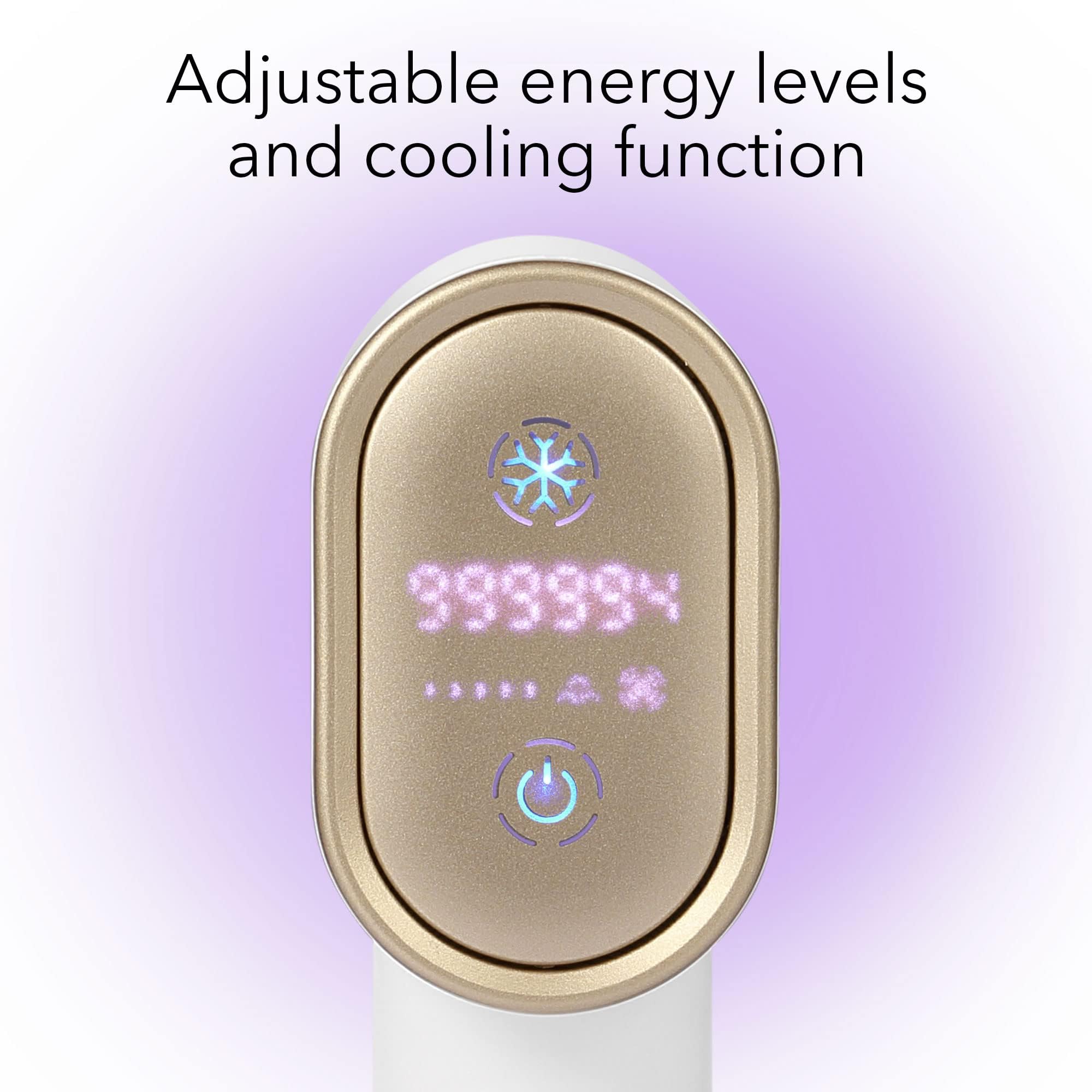 Dartwood IPL Hair Removal Device- Laser Hair Removal for Women - with 5 Adjustable Energy Levels and Cooling Mode (White, 1 Pack)