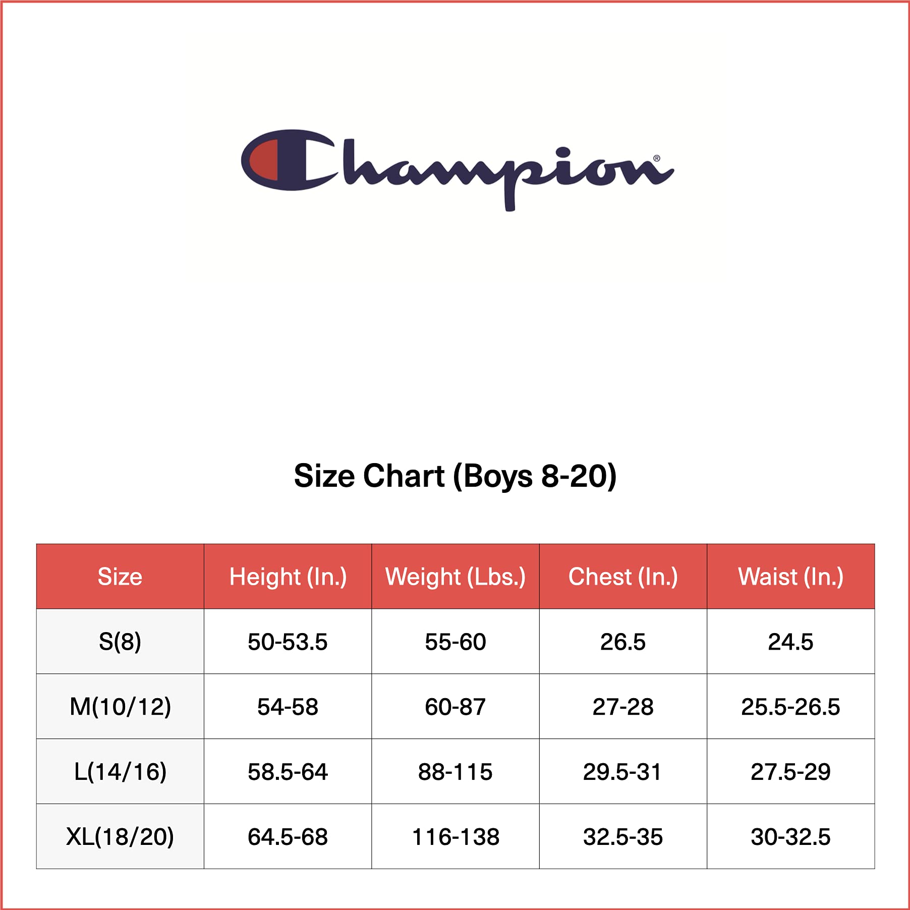 Champion Boys Sweatpant Heritage Collection Slim Fit Brushed Fleece Big and Little Boys Kids (Medium, Oxford Heather Script)