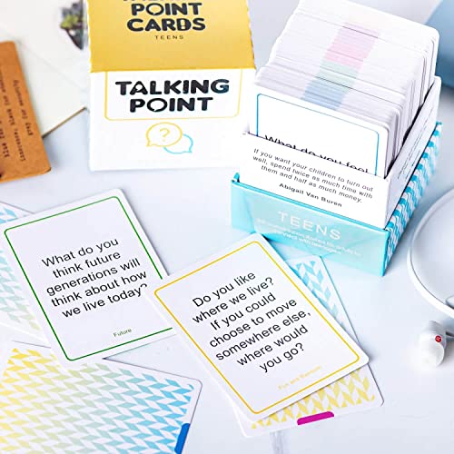 Family Talk Bundle (Teens): 600 Thought Provoking Conversation Starters - 3 Packs: Family + Couples + Teens
