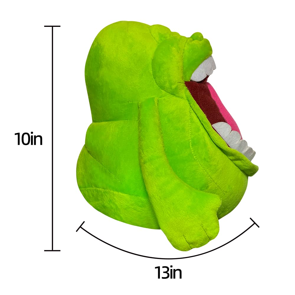 Caripheny Ghost Plush 10Inch Cute Slimer Busters Stuffed Doll Toys for Fans