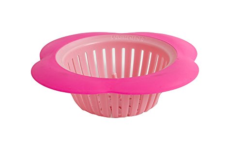 Evri-Sink Sink Strainer with Large Wide Rim, Tool for Kitchen Sinks, Fits Most Standard Kitchen Sinks, Offered a Set of Two, Colors May Vary