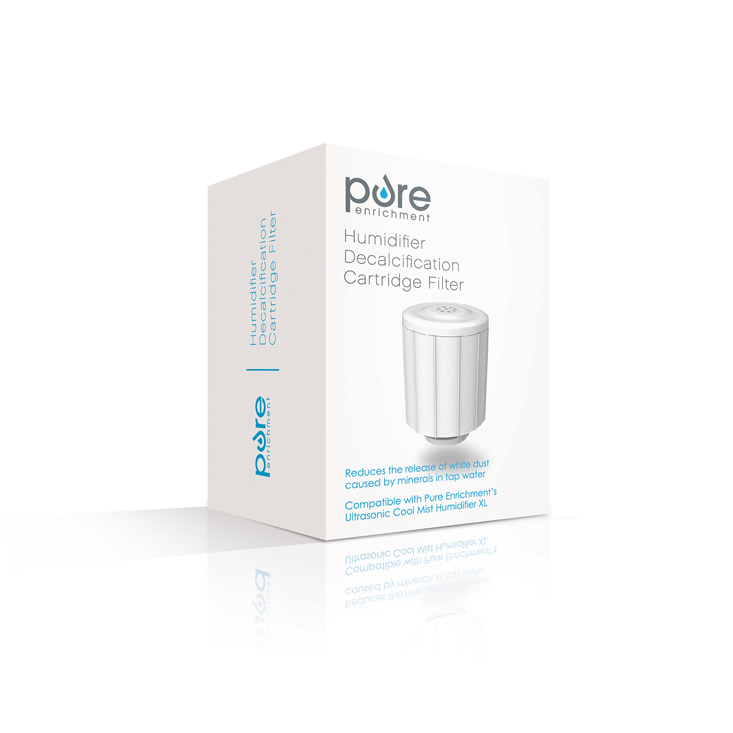 Humidifier XL Decalcification Cartridge Filter – Compatible with Pure Enrichment's Ultrasonic Cool Mist Humidifier XL (Compatible Model: PEHUMLRG)