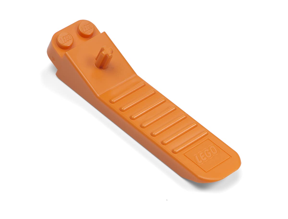 Room Copenhagen LEGO Brick Scooper Set - Easy Clean Up for Building Blocks and Other Toys - 1 Large Dark Stone Gray Scoop 7.63 x 5.19in and 1 Small Black Scoop 5.07 x 3.46in - Includes Brick Separator