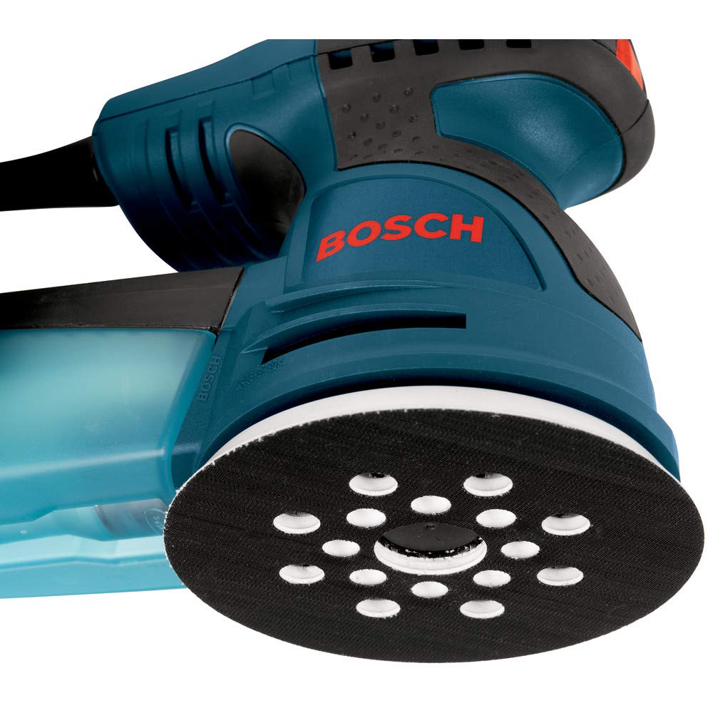 Bosch ROS20VSC-RT 5-Inch Random Orbit Sander/Polisher Kit with Soft Carrying Bag (Renewed)