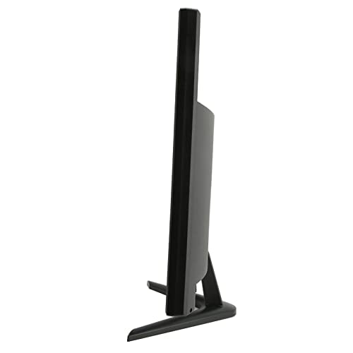 Desktop Monitor 5ms Response HD VGA Input 23.8 Inch PC Monitor Builtin Speaker 100-240V for Work (US Plug)