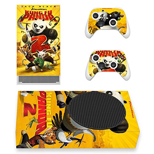 China Bear Cartoon Movie Game Console Series S Console and Controller Skin Set, Skin Wrap Decal Kit