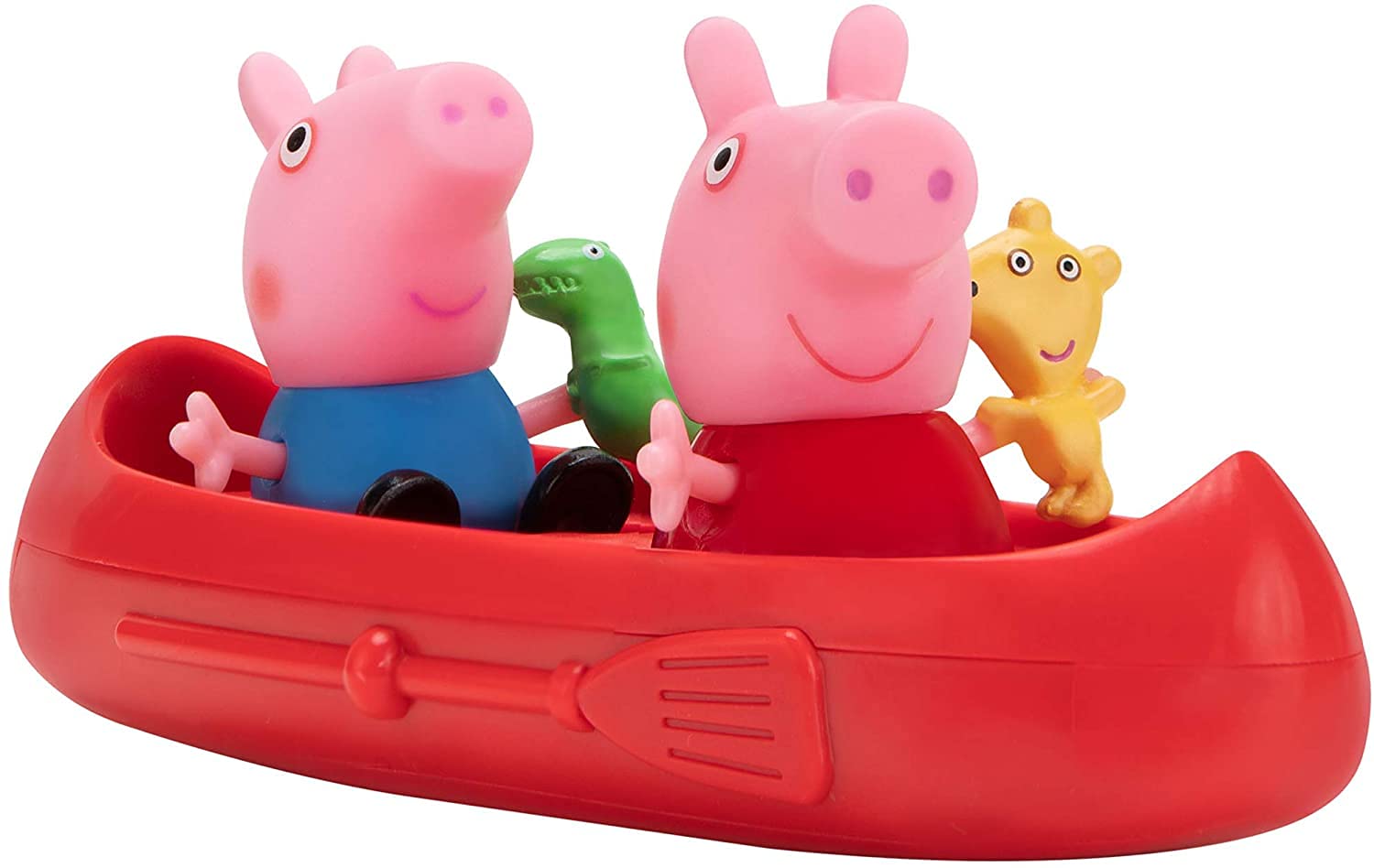 Peppa Pig Pop n’ Playhouse & Play n’ Go Campervan Combo Pack Playset, 15 Pieces - Includes 4 Character Toy Figures Plus Accessories - Toy Gift for Kids - Ages 2+