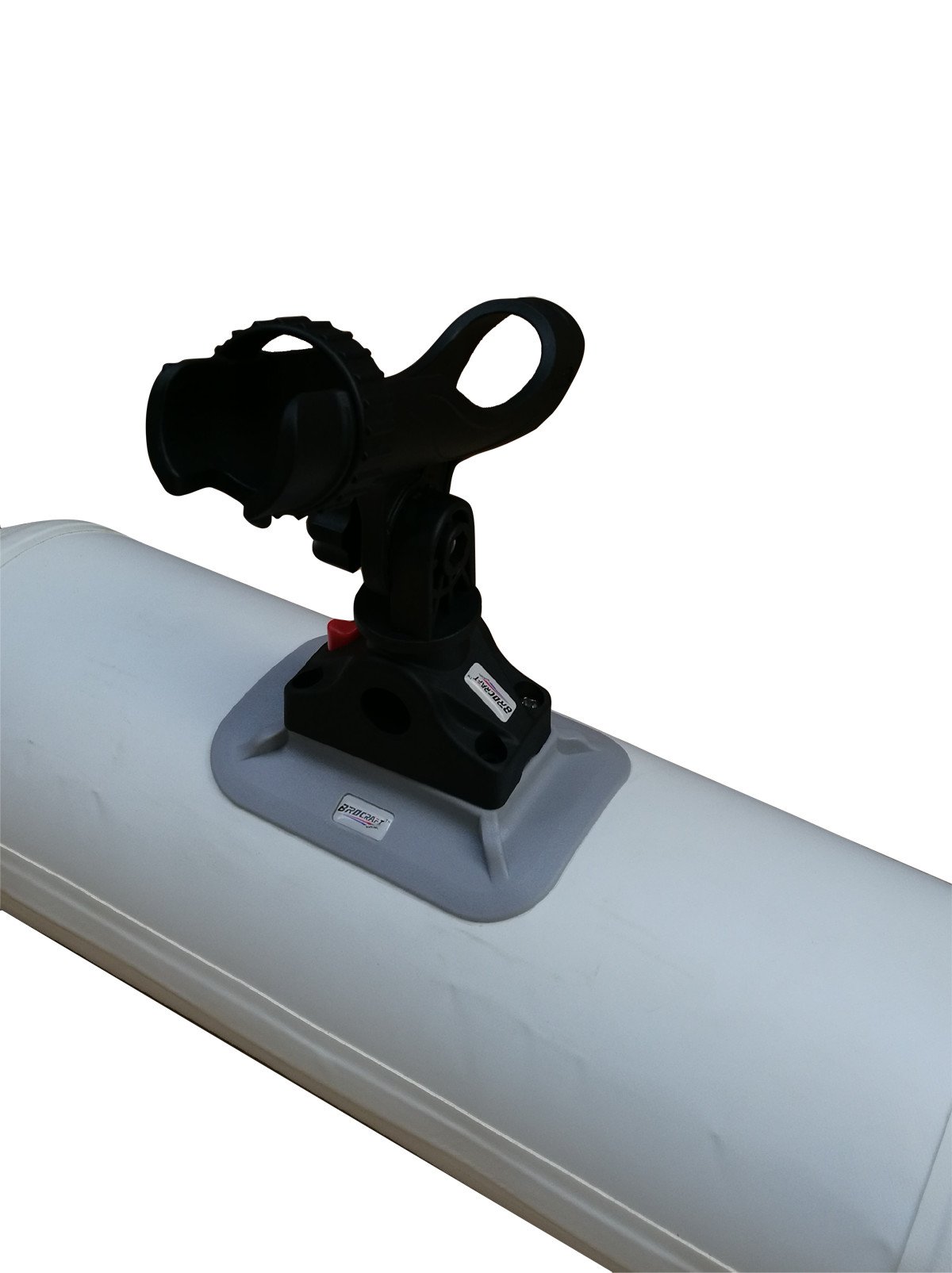 Brocraft Glue On Boat Rod holder for RIBS Kayak & Inflatable Boat / Inflatable Boat Rib Mount Rod Hodler