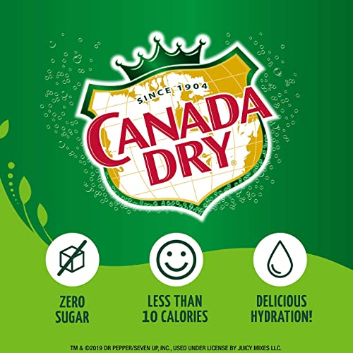 Canada Dry Powder Drink Mix β ginger flavor, Sugar Free & Delicious (Variety, 30 Sticks)