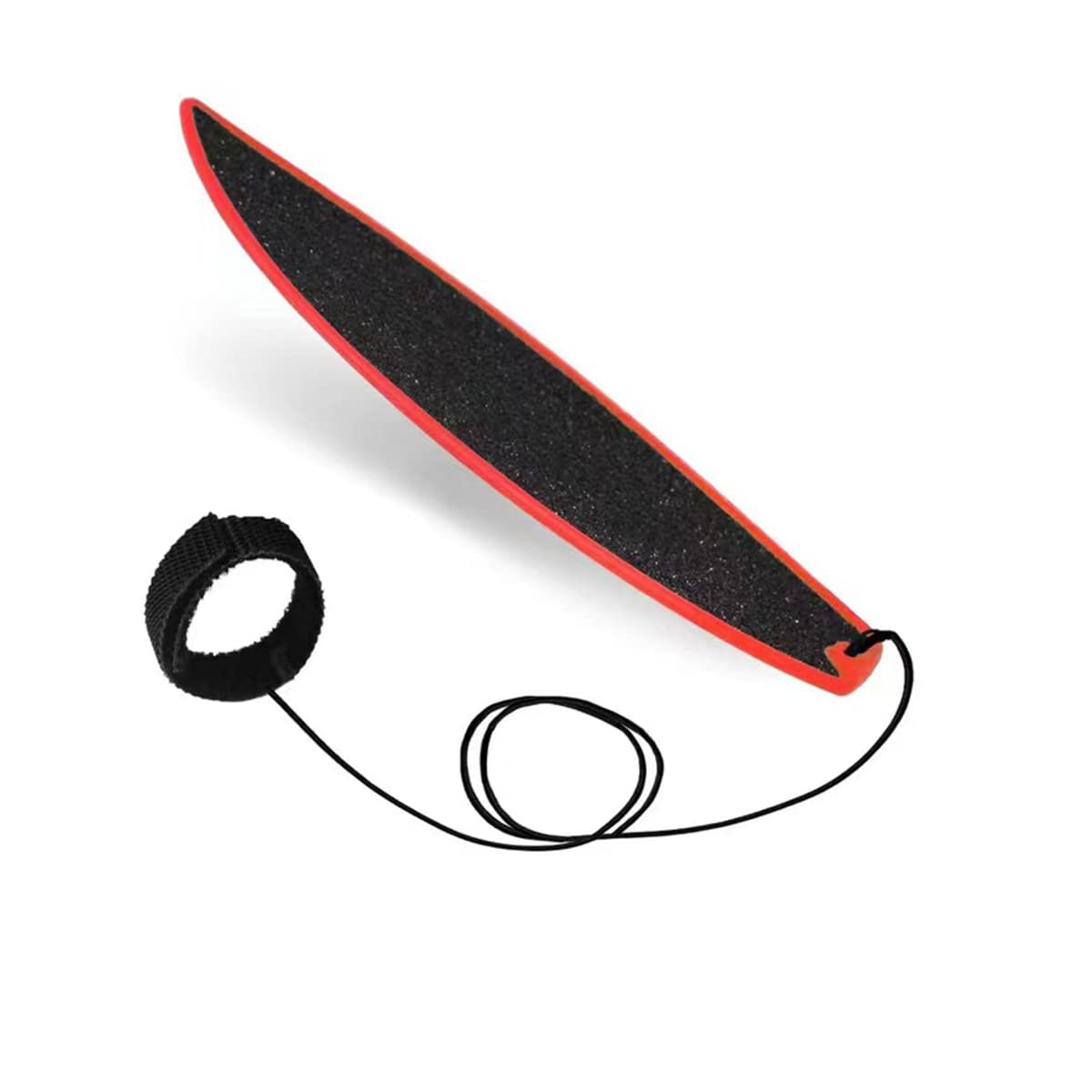 DALUHE Finger Surfboard, Mini Surfboard for Those Looking to Hone Their Surfing Skills, Finger Surfboard for Car Ride,Wind Deck Finger Surfboard, Window Surfboard, Wind Surfboard Fingerboard (red)