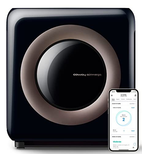 Coway Airmega Smart Air Purifiers with HEPA Filters (250S, AP-1512HHS)