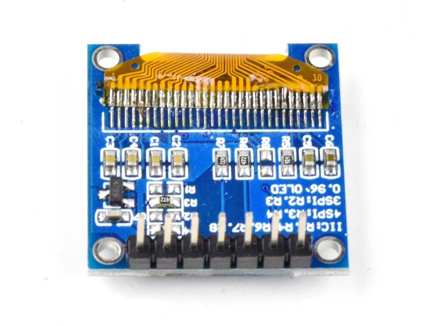 CANADUINO® OLED Display 0.96 inch 128x64 with SPI Interface - 3-5V