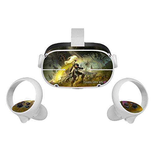 Darksiders Genesis Video Game Oculus Quest 2 Skin VR 2 Skins Headsets and Controllers Sticker Protective Decal Accessories