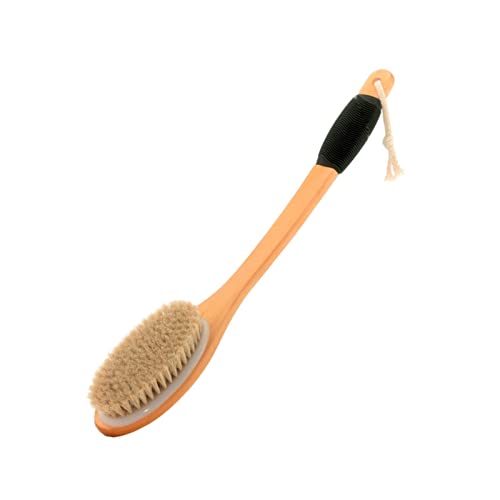 DXFBHWWS Bath Brushes Back Brush Long Handle for Shower for Women Men Horsehair Bathing Brushes