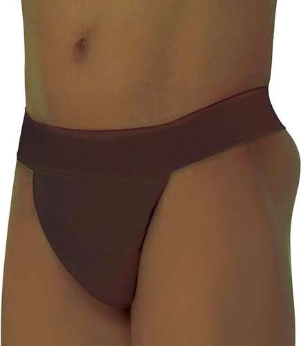 Body Wrappers Thong Dance Belt 2-Inch Waistband (M007) Nude, 3032