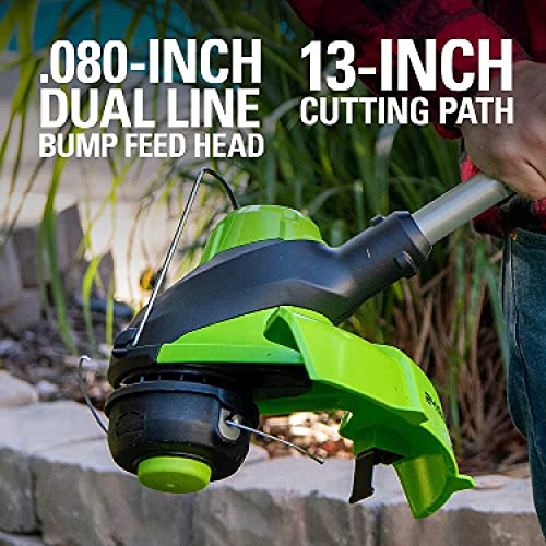 Greenworks 24V 13" Brushless Cordless String Trimmer, Tool Only