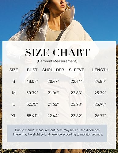 Flygo Oversized Puffer Jacket Womens Dolman Quilted Lightweight Jackets Zip Packable Winter Coats(Orange-XL)