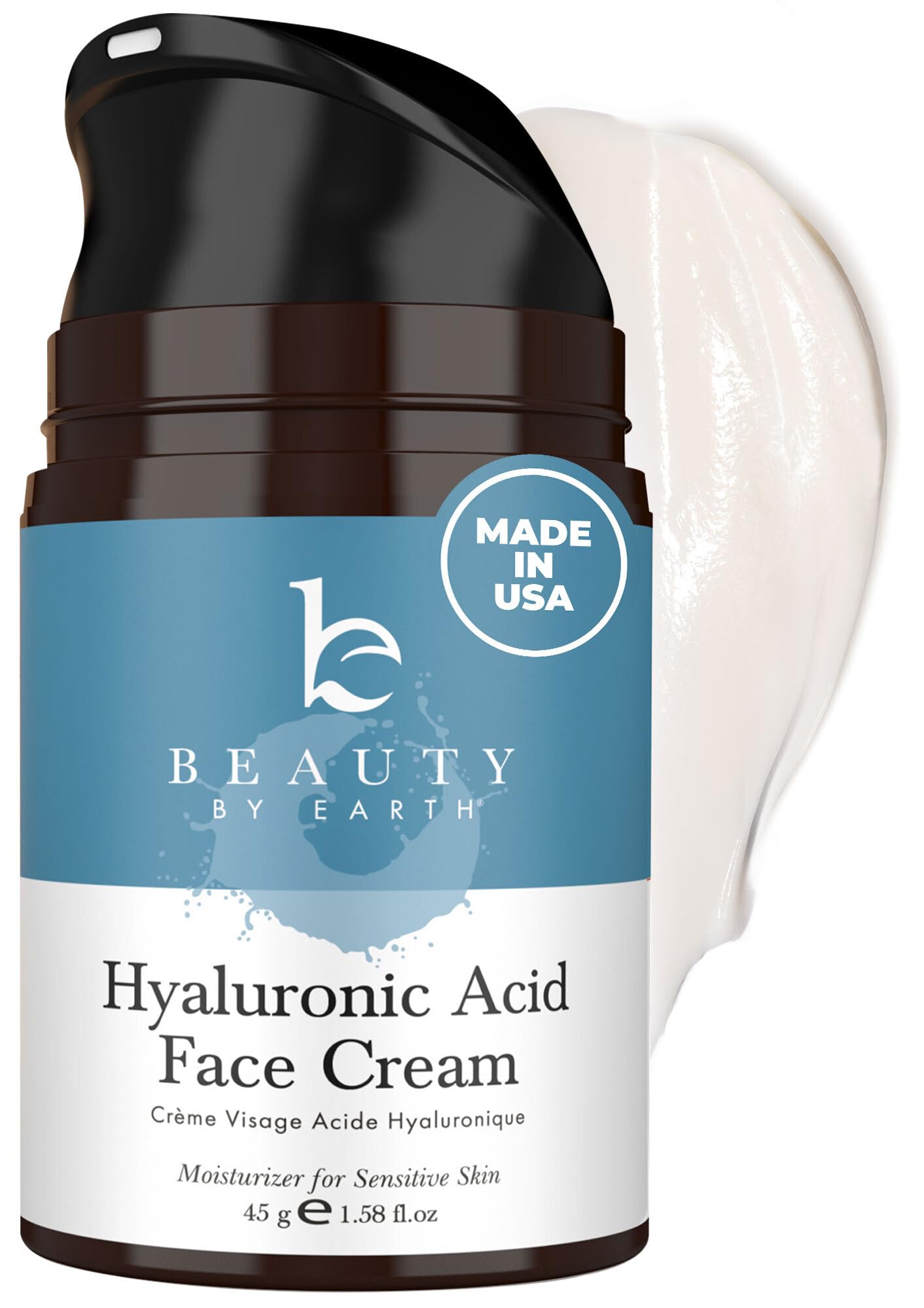 Hyaluronic Acid Night Cream - Best Face Cream for Aging Skin, Anti Aging Face Moisturizer, Wrinkle Cream for Face, Hyaluronic Acid Moisturizer Face Cream for Women, Hydrating Facial Moisturizer