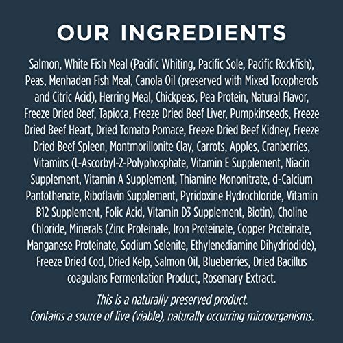 Instinct Raw Boost Grain Free Recipe with Real Salmon Natural Dry Dog Food by Nature's Variety, 4 lb. Bag