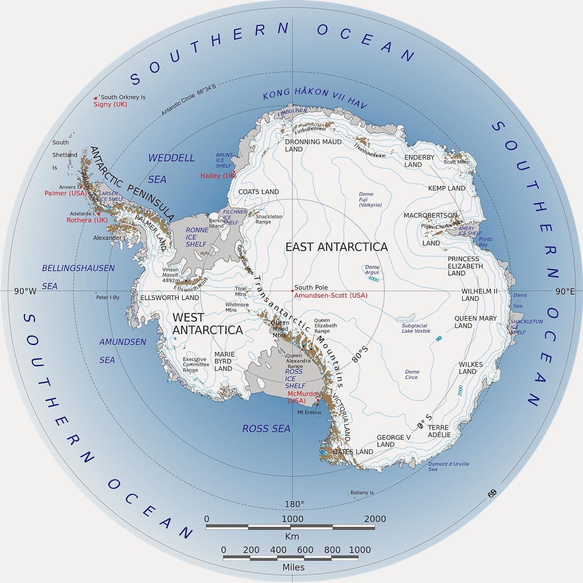 CafePress Map Antarctica Unique and Funny Shot Glass