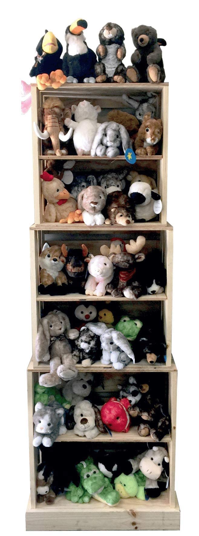 Plushies Barnyard Animals 11" Plush Animal Toys (Baa Baa Black Sheep)