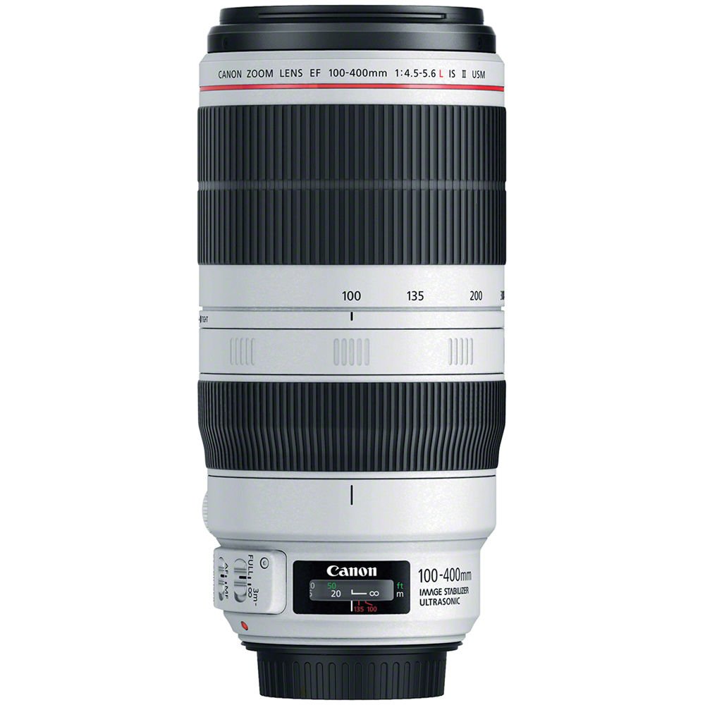 Canon EF 100-400mm f/4.5-5.6L is II USM Lens (9524B002) with Filter Kit, Cap Keeper, and Cleaning Set (Renewed)