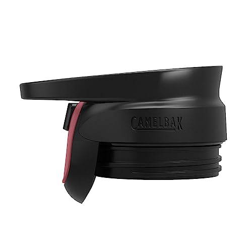 CamelBak Forge Flow Coffee & Travel Mug, Insulated Stainless Steel - Non-Slip Silicon Base - Easy One-Handed Operation - 20oz, Terracotta Rose