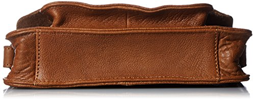Paul Marius MAD-25 Shoulder Bag, Insertion Lock, Flap Shoulder Bag, Miss George, Brown