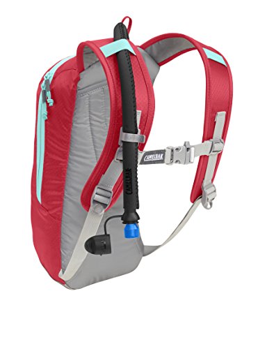 CamelBak Kicker Ski Hydration Pack, Sugar Coral/Blue, 1.5 L/50 oz