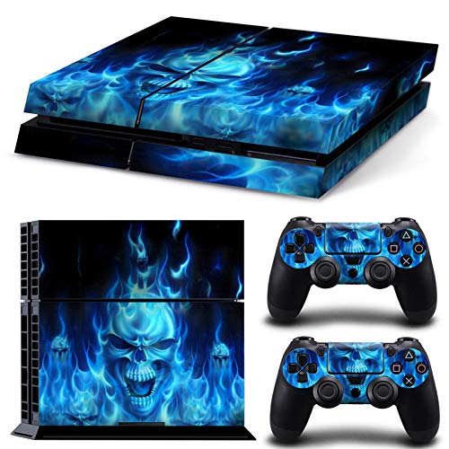 SKINOWN Skin Set Vinyl Decal Sticker for PlayStation 4 Slim Console Dualshock 2 Controllers