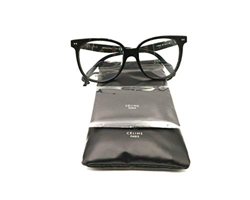 Celine CL50010I - 001 ACETATE Eyeglass Frame Black 55mm