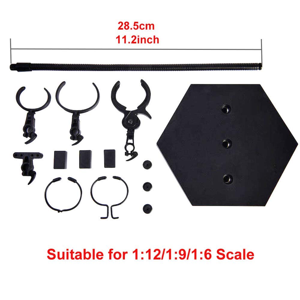 UZPDWK Doll Figure Stand, Toy Doll Holder,Action Figure Display for 1/6 1/9 1/12 Scale Toy