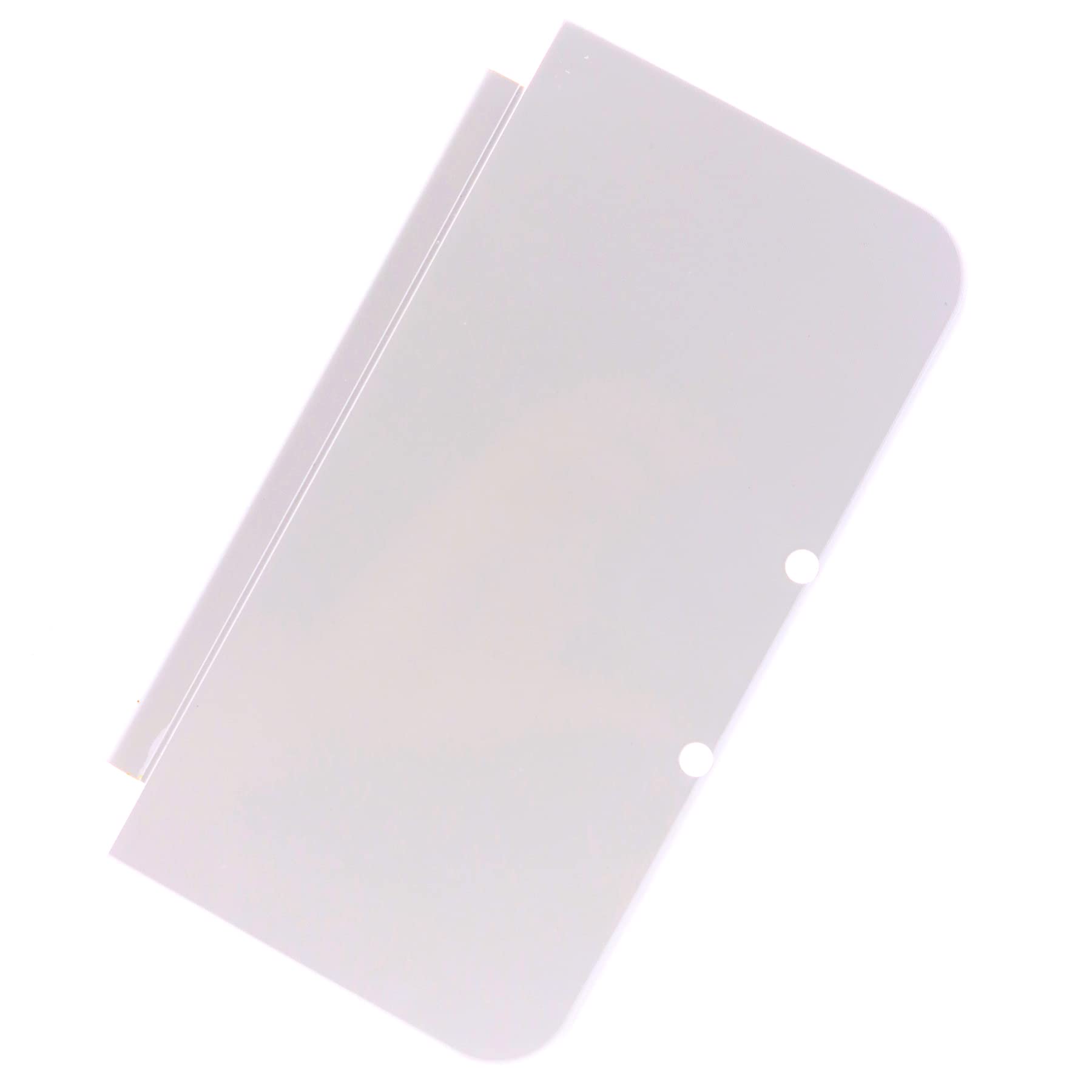 Deal4GO Full Housing Shell Case kit Top & Bottom Faceplate Cover Middle LCD Frame Replacement for Nintendo New 3DS XL / 3DS LL 2015 (White)
