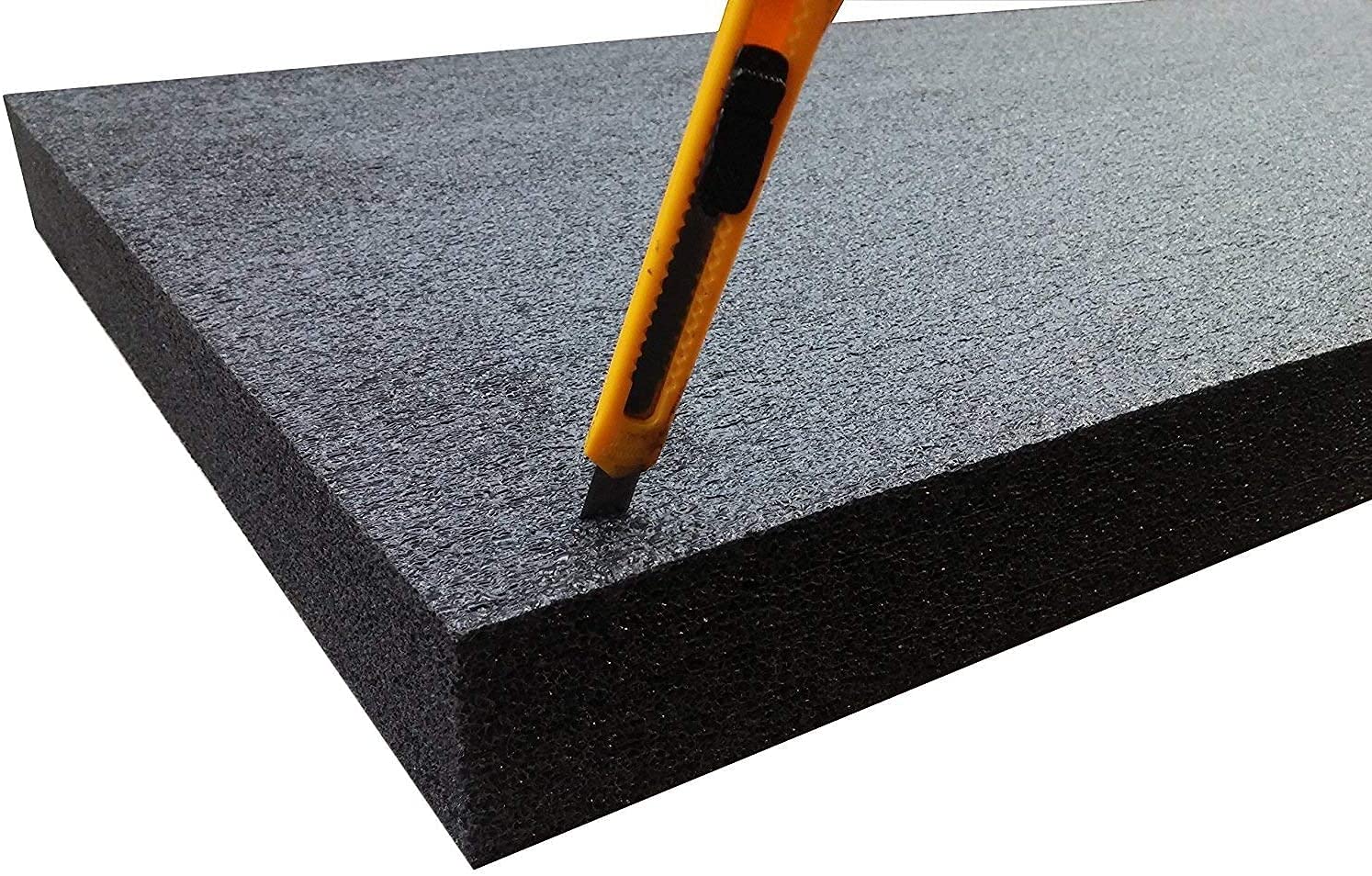 Case Club Customizable (PE) Polyethylene Foam 12" x 10" x 0.5"