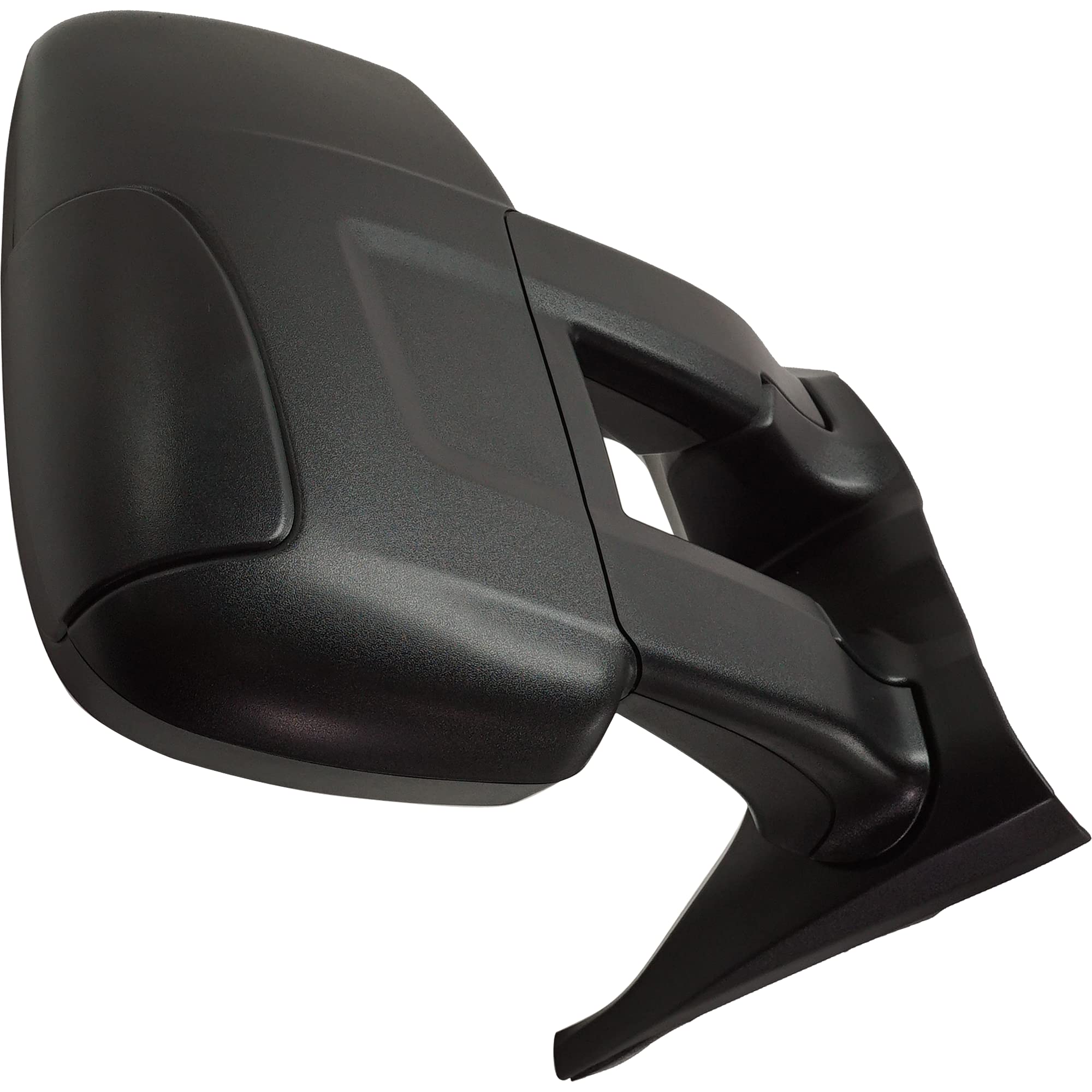 Kool Vue Driver & Passenger Side Manual Heated Towing Mirrors for Ford Transit-250 Transit-350 Transit-150 Transit-350 HD 2015-2019 Without Signal Light Textured Models With Medium or High Roof