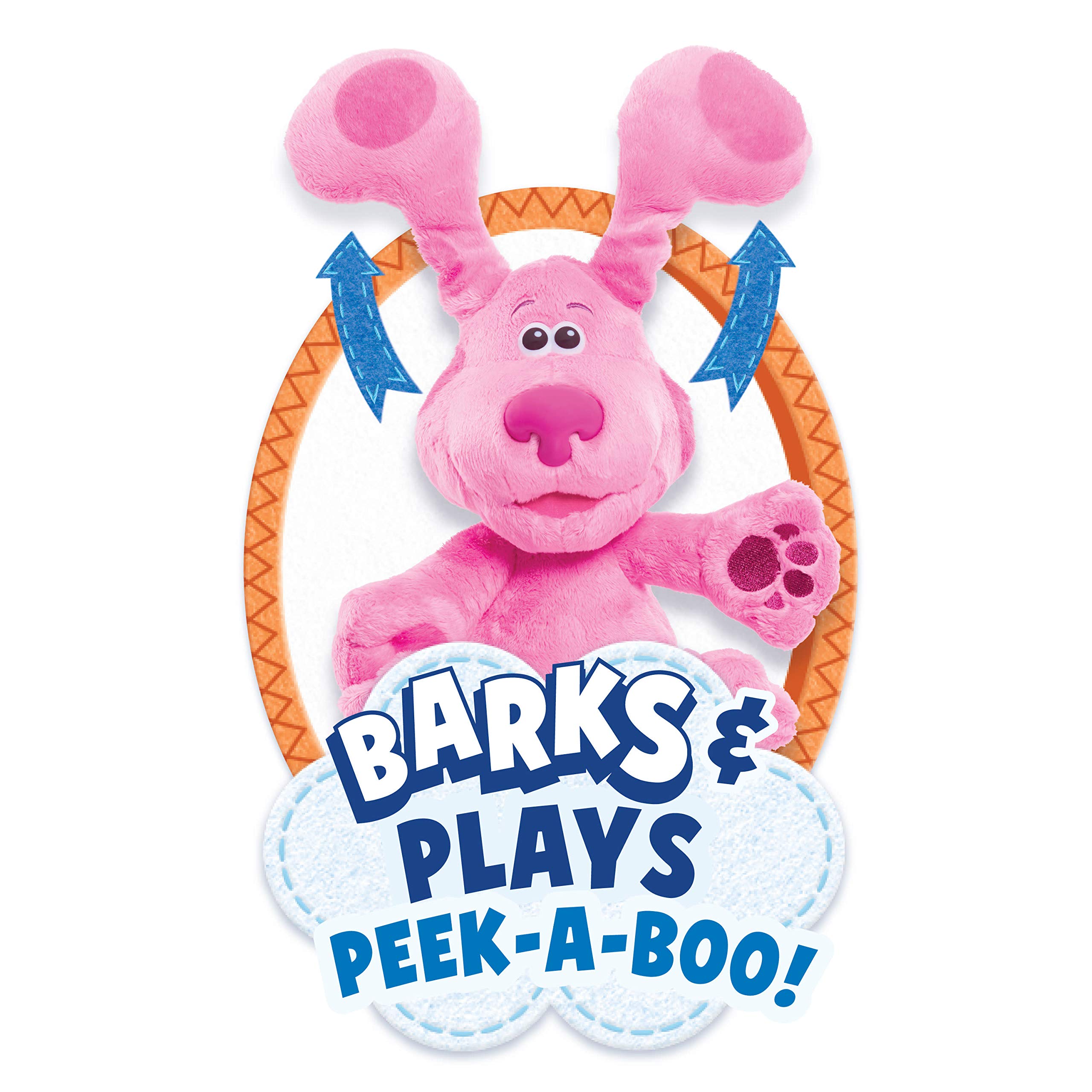 Just Play Blue’s Clues & You! Peek-A-Boo Magenta, 10-inch Feature Plush