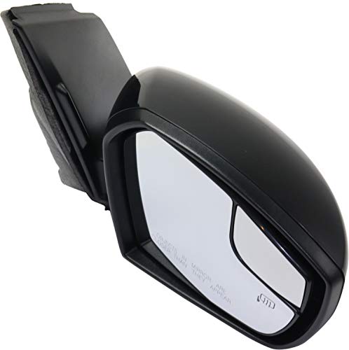 Kool Vue Driver & Passenger Side Power Heated Mirrors for Ford Escape 2017-2019 Without Signal Light, Blind Spot Monitor, Memory & Puddle Lamp Paintable