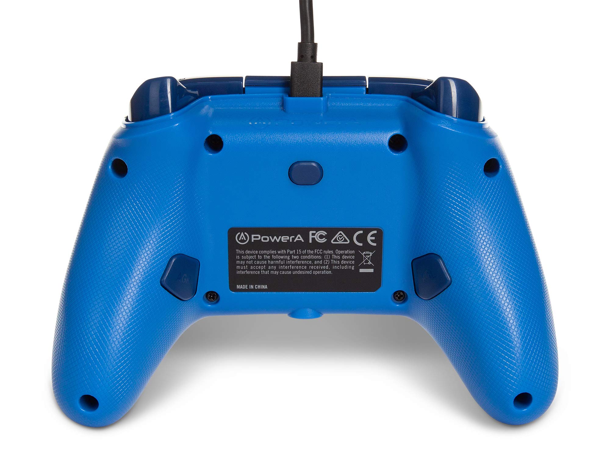 PowerA Enhanced Wired Controller for Xbox Series X|S - Blue, Officially Licensed for Xbox