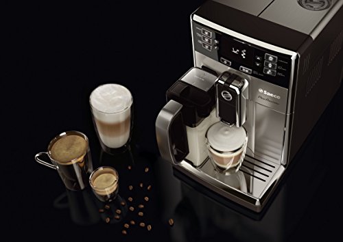 Saeco PicoBaristo Super Automatic Espresso Machine, 1.8 L, Stainless Steel, HD8927/47