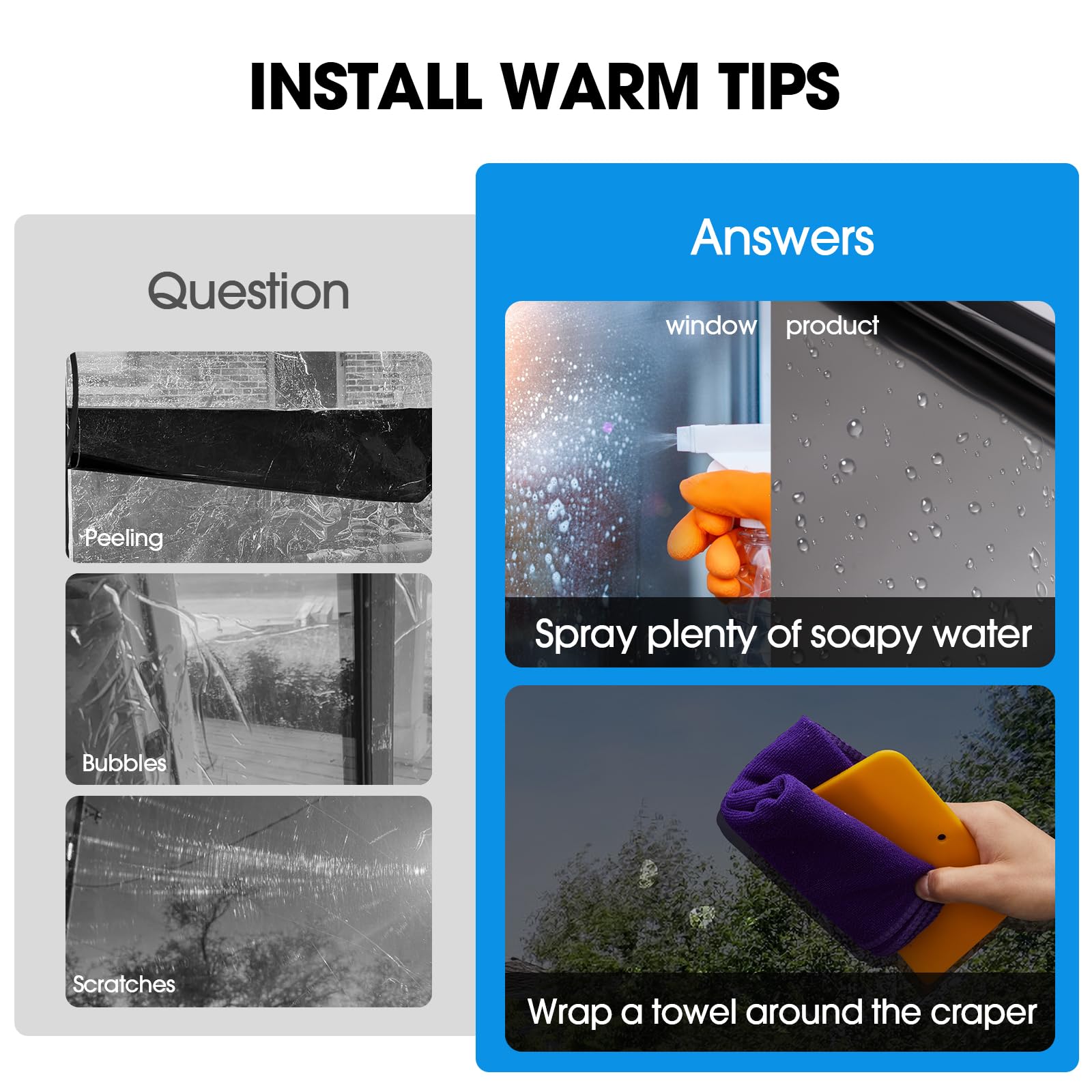 bofeifs Window Tint for Home One Way Privacy Window Film Sun Blocking Reflective Removable Window Clings for Glass Windows See Out Not in Uv Heat Blocker Peel and Stick Mirror Summer House Window Tint