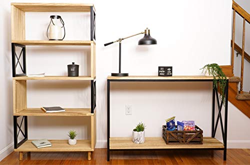 Premium Home Farmhouse Console Table – Sofa Table, Behind Couch Table, Entry way Table Decor, Rustic Wood Console Table, Foyer tables for entryway, Modern Decorative Wood Furniture Narrow Long Hallway