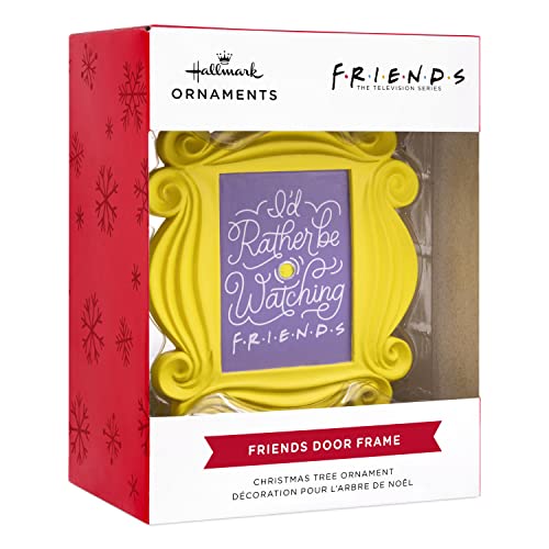 Hallmark Friends Frame Christmas Ornament, Resin & Friends Turkey in Fez and Sunglasses Christmas Ornament, Resin