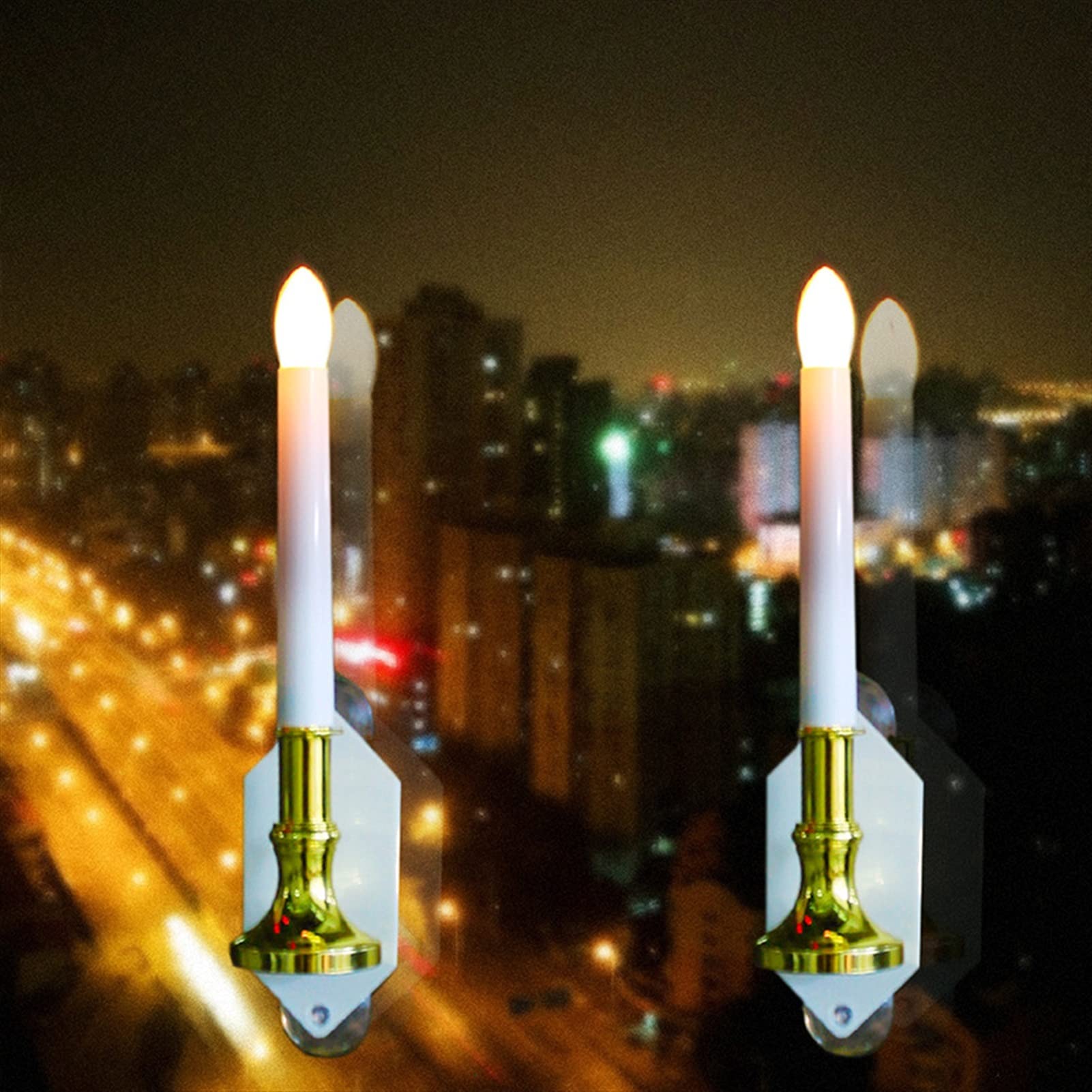 KOVOSCJ Solar Solar Candle Light Waterproof Outdoor Candle Light Garden Hanging Light Indoor Home Decoration Candle Landscape Light Waterproof