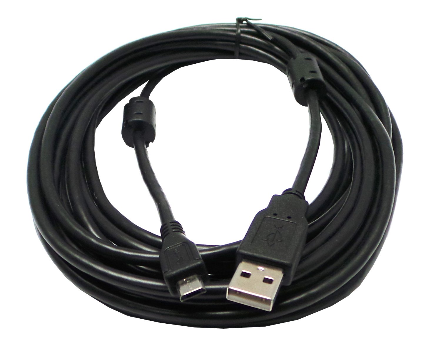 Importer520 20Ft Extra Long PS4 Controller Charging Cable w/ Ferrite Core for Playstation 4 Dual Shock 4