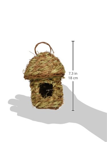 Prevue Pet Products BPV1158 Finch Bird Pagoda Top Hut Nest