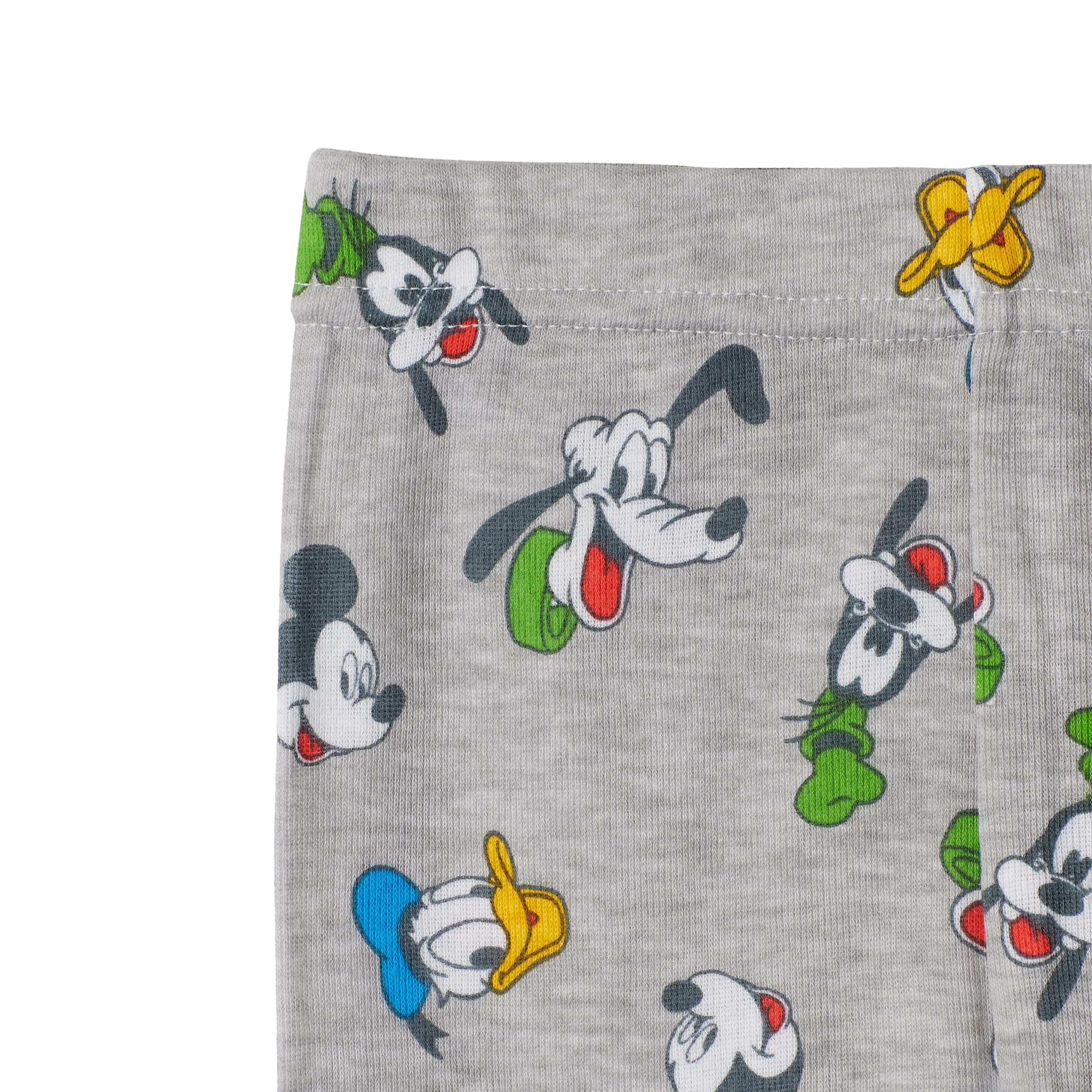 Disney Baby Boys' Mickey Mouse 4-Piece Snug Fit Cotton Pajamas (as1, age, 24_months, Hello There)