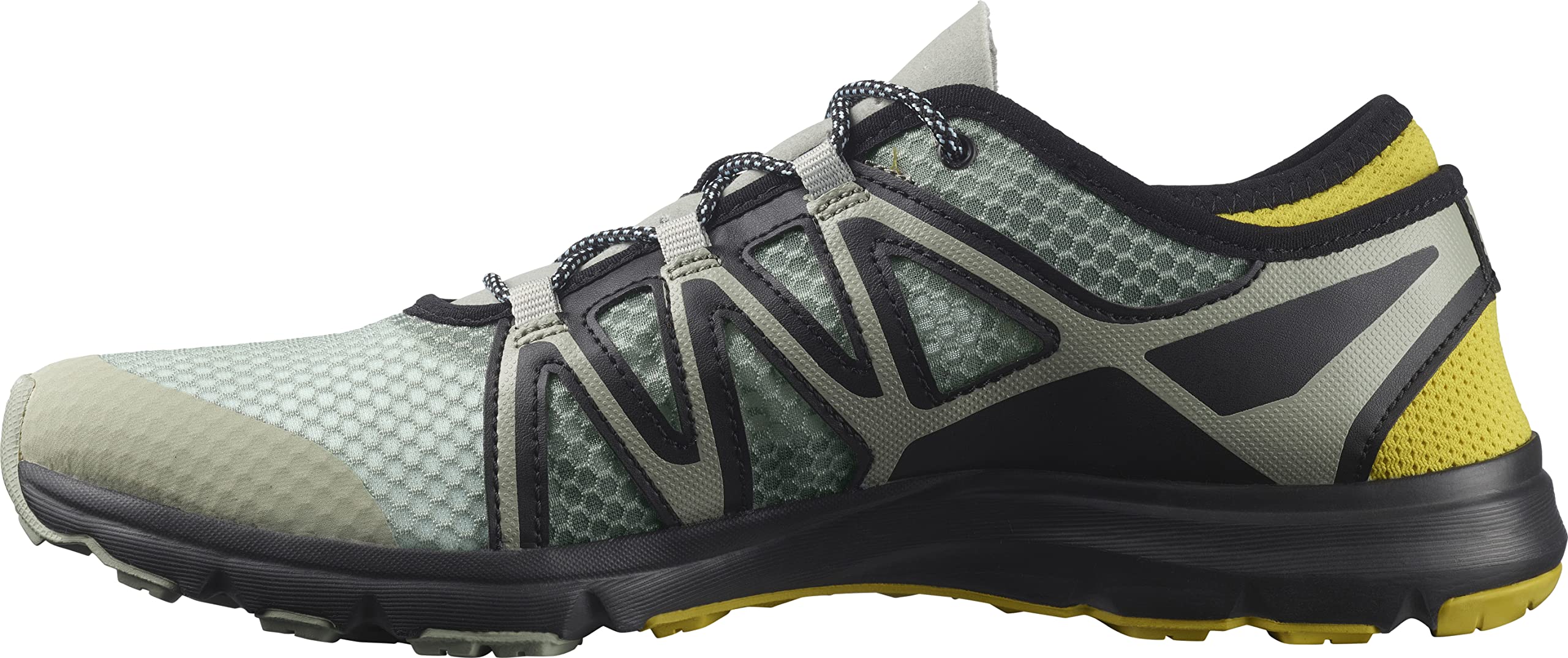 Salomon Men's Crossamphibian Swift 2 Athletic Water Shoes, Black/Lead/White, 7
