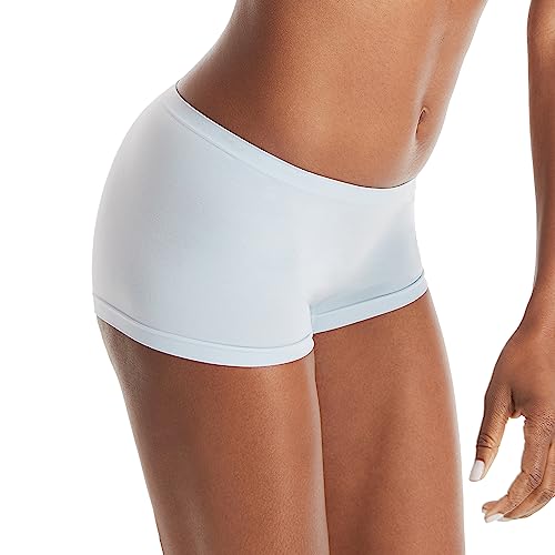Hanes Women's Boyshorts Panties Pack, Seamless Underwear for Women, Comfort Flex Fit, Multipack