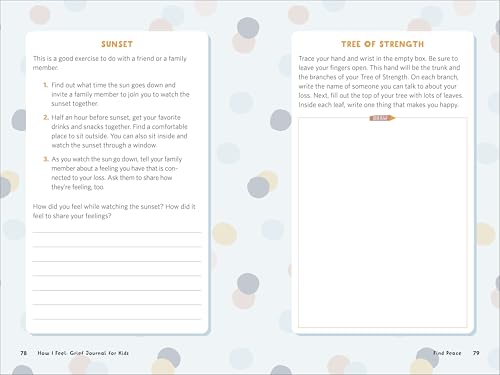 How I Feel: Grief Journal for Kids: Guided Prompts to Explore Your Feelings and Find Peace